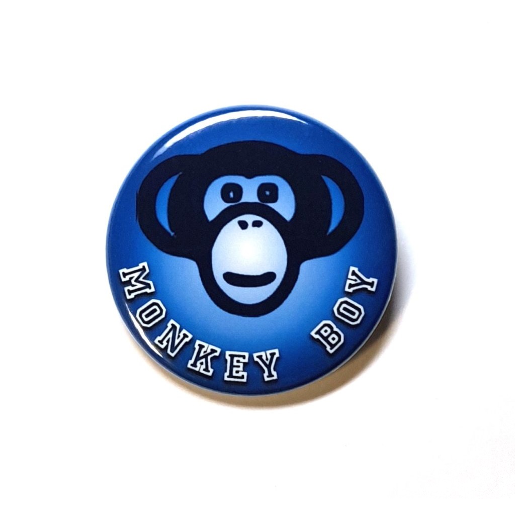 Monkey girl – Pin badges and magnets – Rainbow Badges