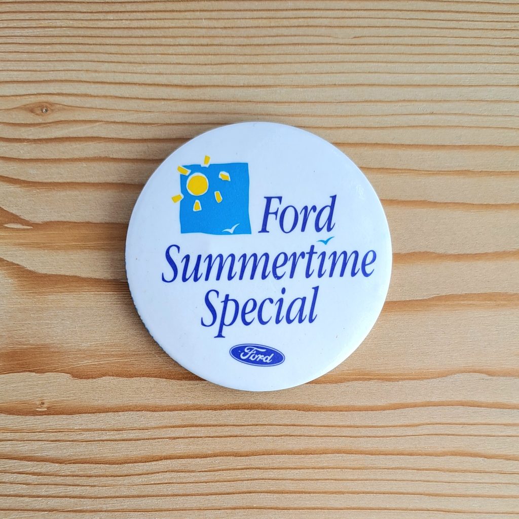 Rainbow Badges/Ford Summertime Special – Pin badge
